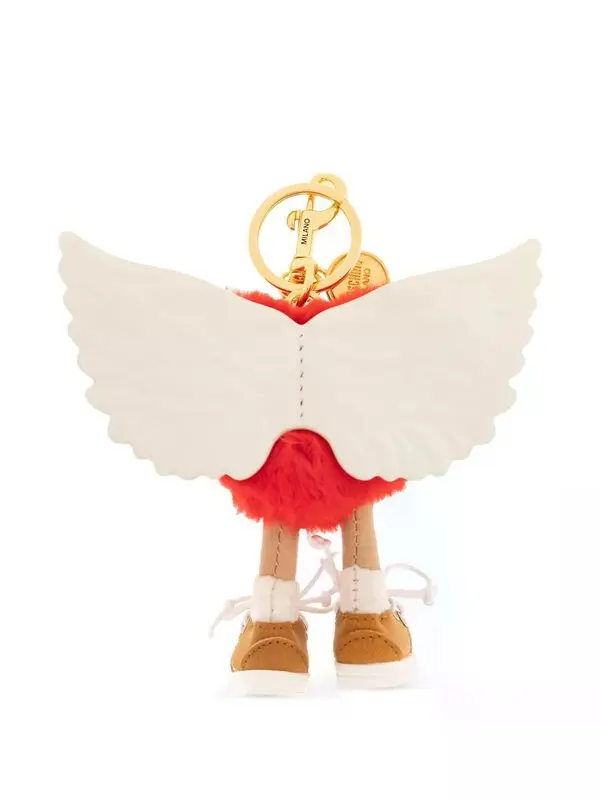 Moschino Heart Wings Keyring