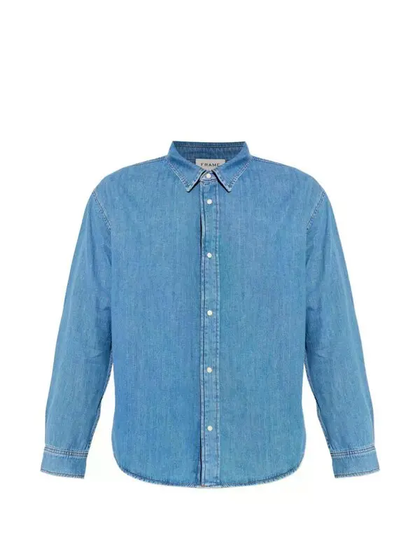 FRAME Buttoned Cotton Shirt