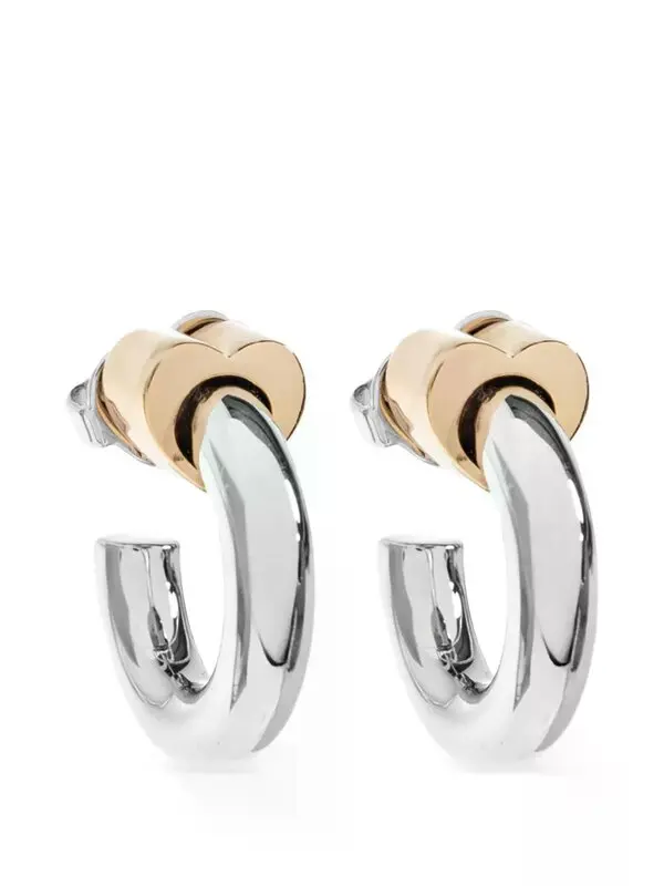 Kate Spade New York Two-tone Hoop Earrings - Silver