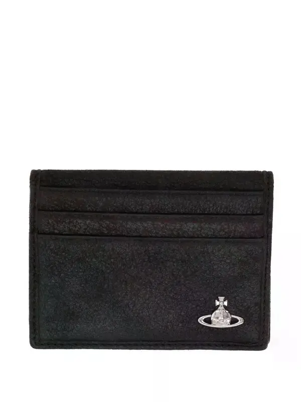 VIVIENNE WESTWOOD Orb Detail Cardholder - Brown