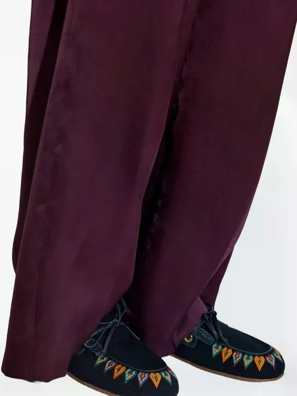 Etro Embroidered Eyelet Sneakers