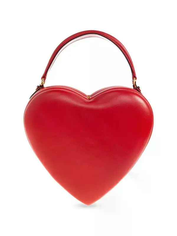 Moschino Heart Shaped Top Handle Tote Bag