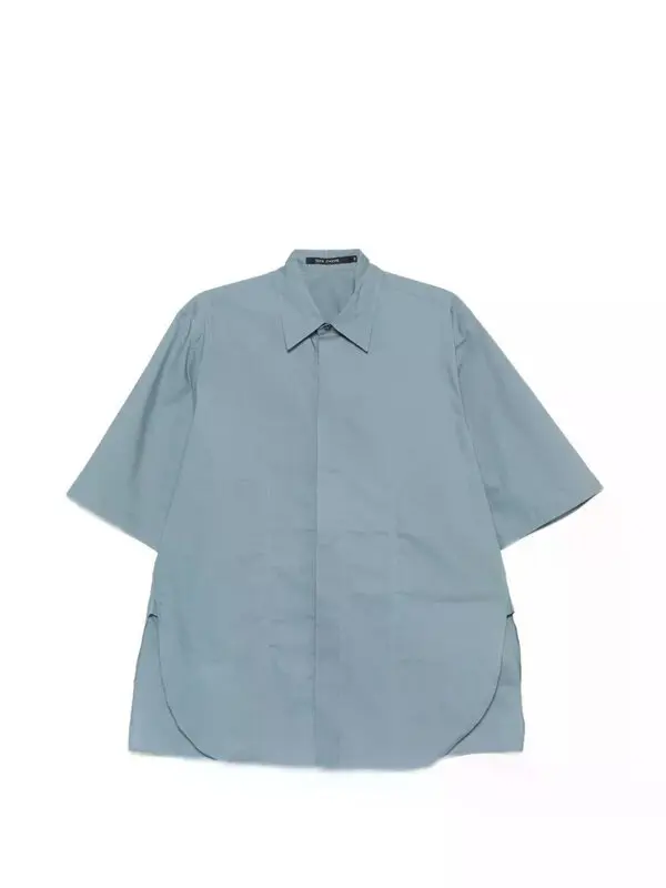 Sofie D'hoore Bodhi Round-hem Shirt - Blue