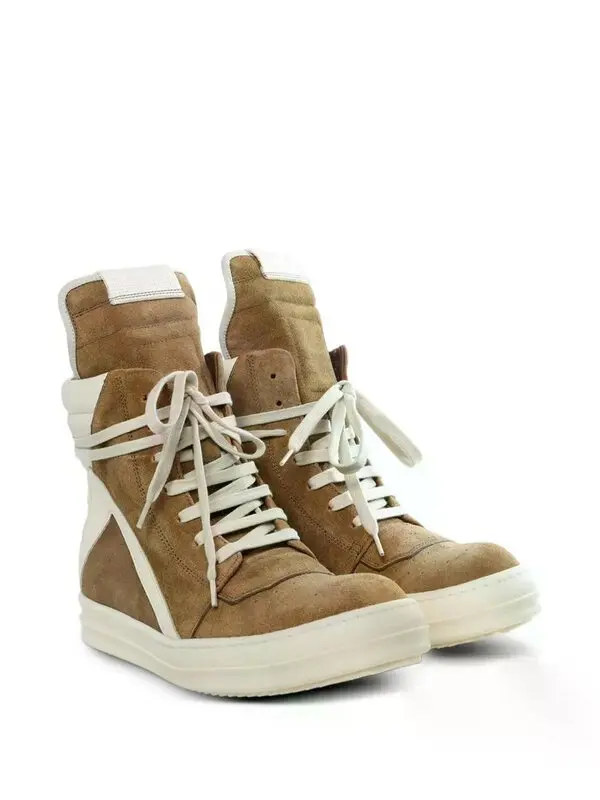 Rick Owens High-top Lace-up Sneakers - Brown