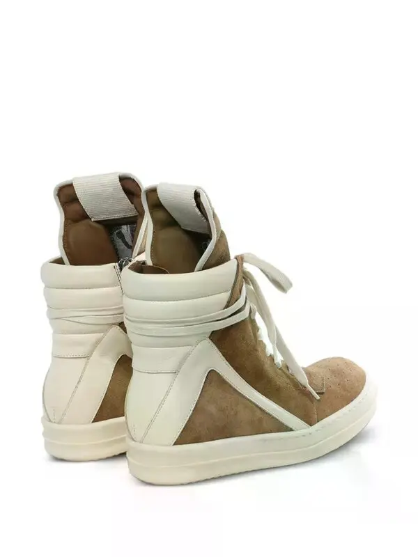 Rick Owens High-top Lace-up Sneakers - Brown