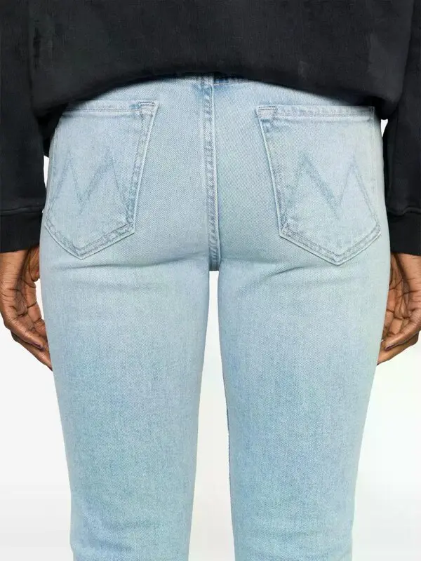 MOTHER The Mid Rise Dazzler Ankle Jeans