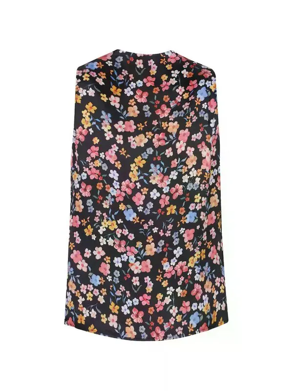 MAR DE MARGARITAS Floral Print Top