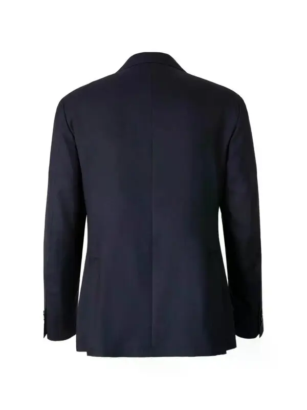 Canali Patch-pocket Single-breasted Blazer