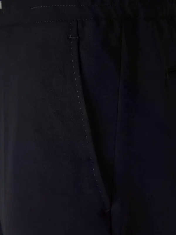 Marco Pescarolo Drawstring-waist Trousers - Blue