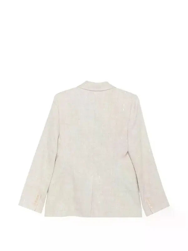 Lorena Antoniazzi Sequin Single-breasted Blazer