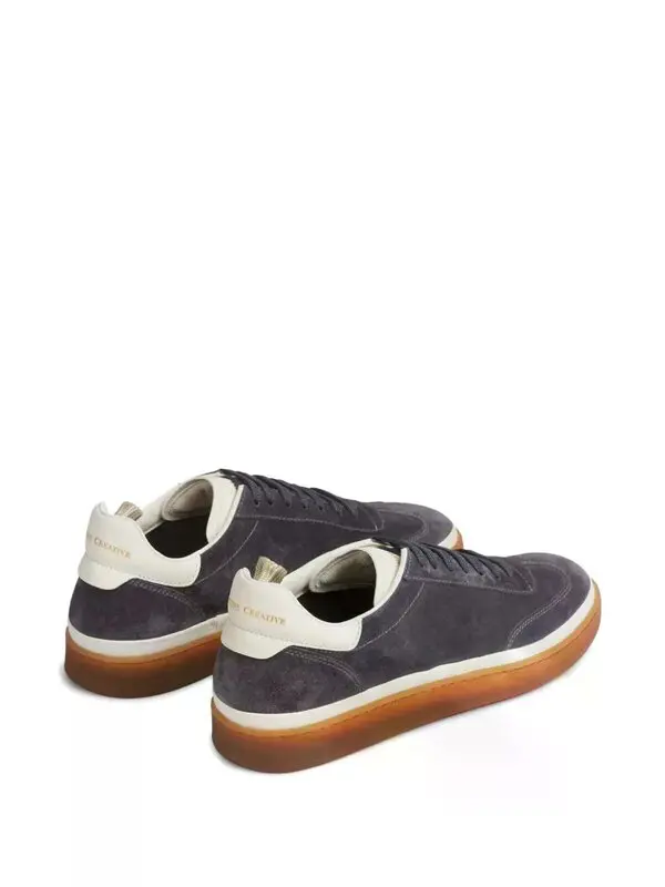 Officine Creative Suede Lace-up Sneakers