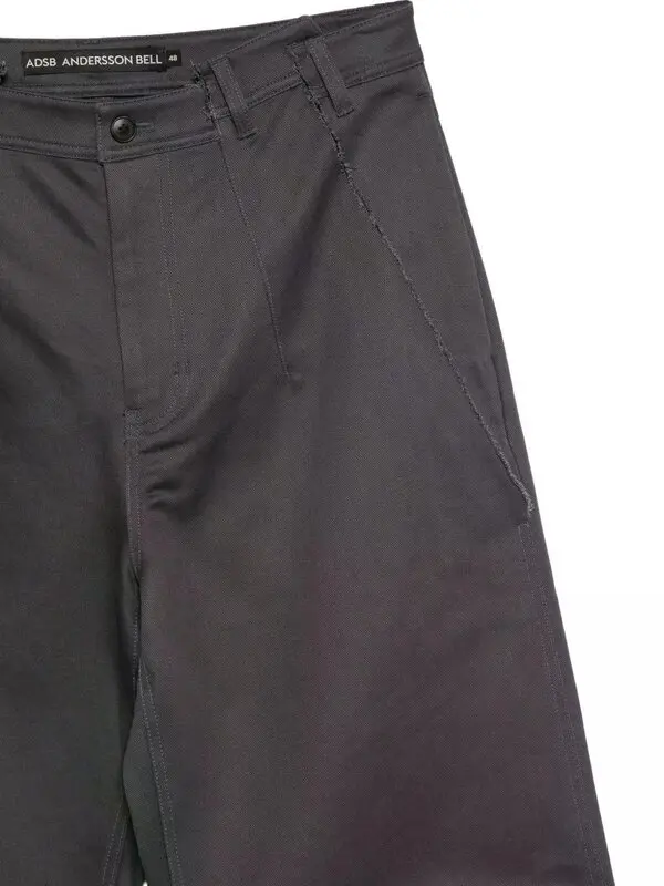 Andersson Bell Paneled Trousers - Grey