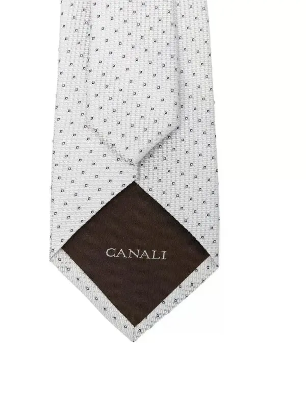 Canali Patterned Neck Tie