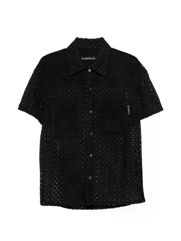 Andersson Bell Open-knit Shirt