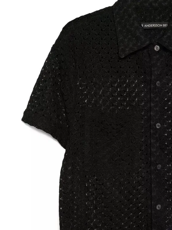 Andersson Bell Open-knit Shirt