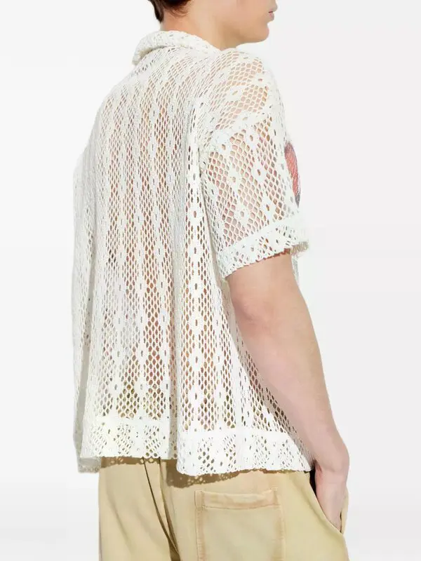 AVAVAV Mesh Button Shirt