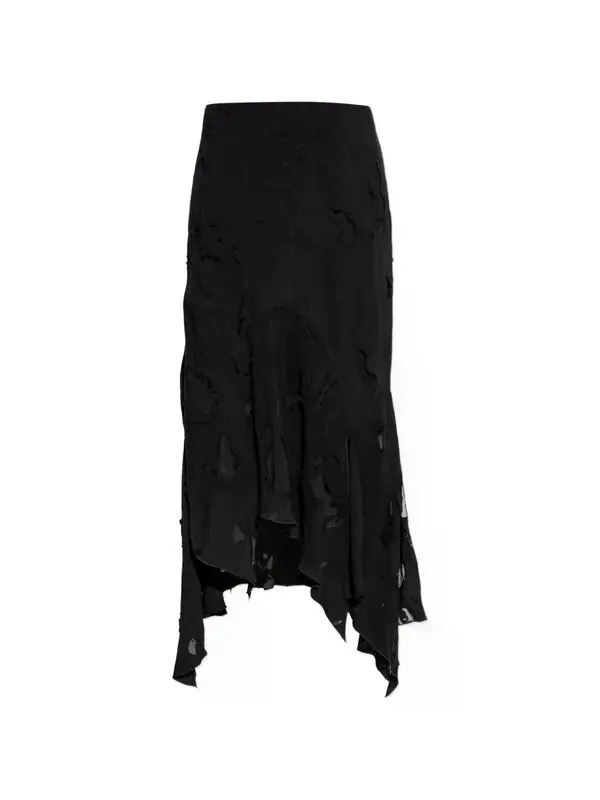 AVAVAV Frayed Hem Skirt