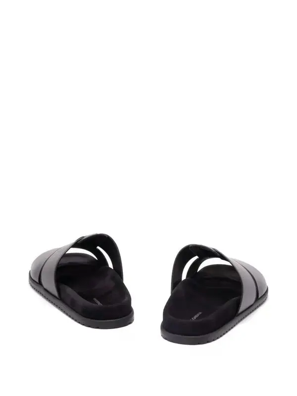 Dolce & Gabbana Leather Strap Sandals