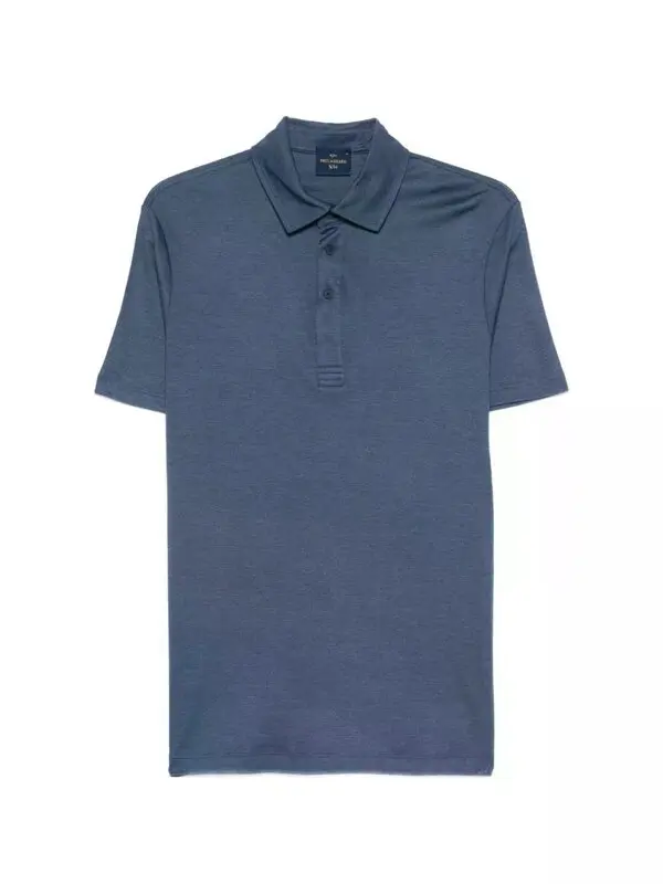 Paul & Shark Buttoned Striped Polo Shirt