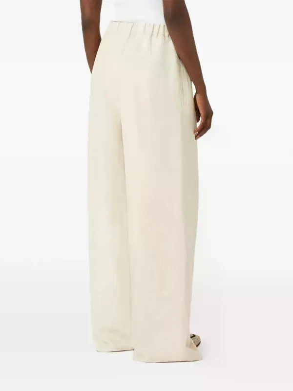 Max Mara Elasticated Palazzo Pants