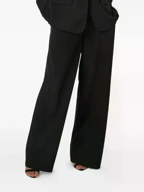 TOCCIN Solara Pleated Wide-leg Trousers
