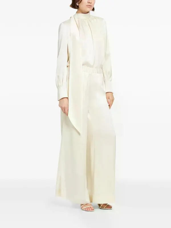 TOCCIN Veronica Long Sleeve Pussy-bow Blouse