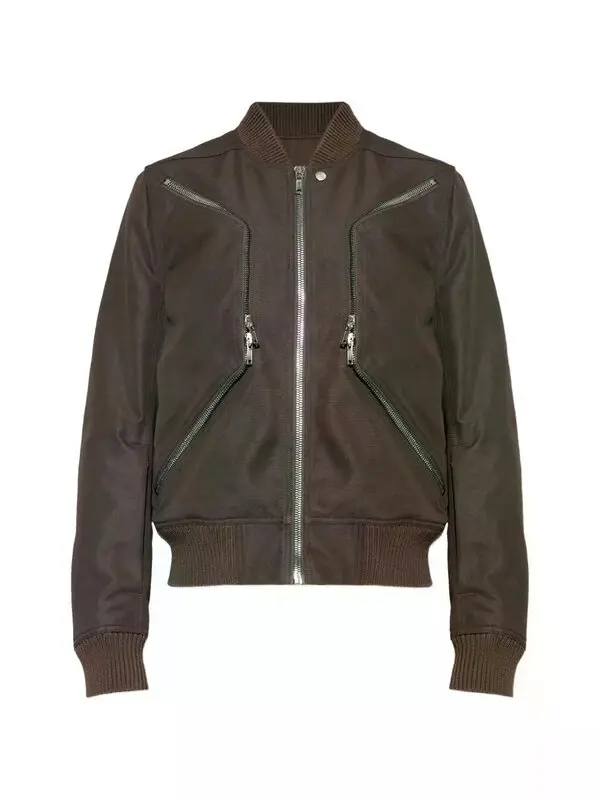 Rick Owens Temple Heizer Flight Jacket - Brown