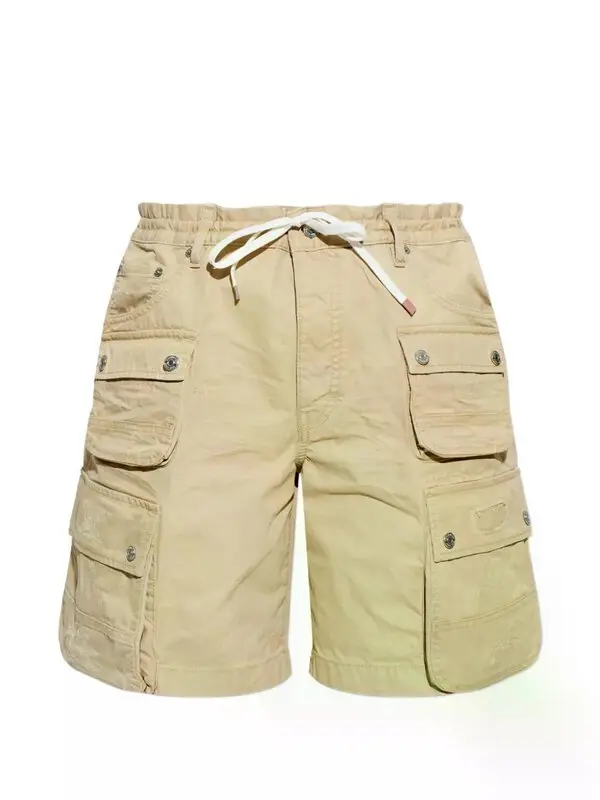 Dsquared2 Multi-pocket Drawstring Shorts - Neutrals