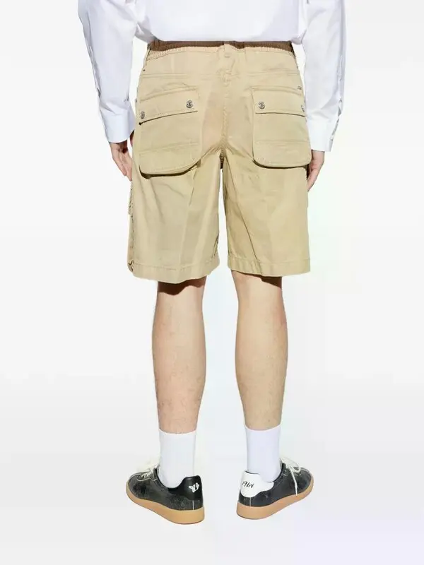 Dsquared2 Multi-pocket Drawstring Shorts - Neutrals