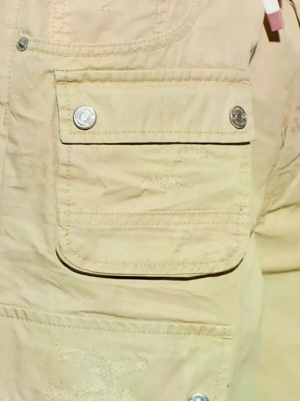 Dsquared2 Multi-pocket Drawstring Shorts - Neutrals