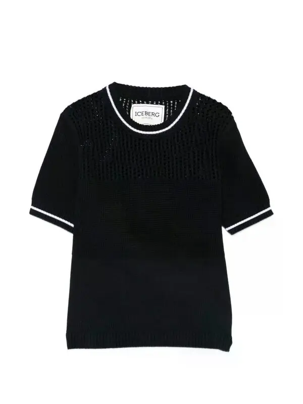 Iceberg Open-knit T-shirt