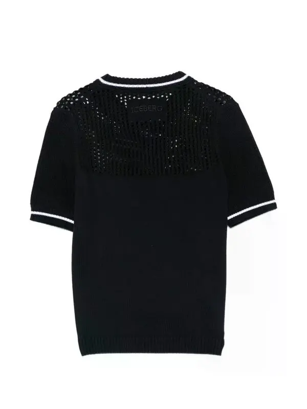 Iceberg Open-knit T-shirt
