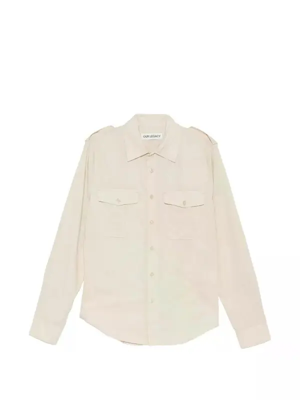 Our Legacy Lean Chest-pockets Shirt