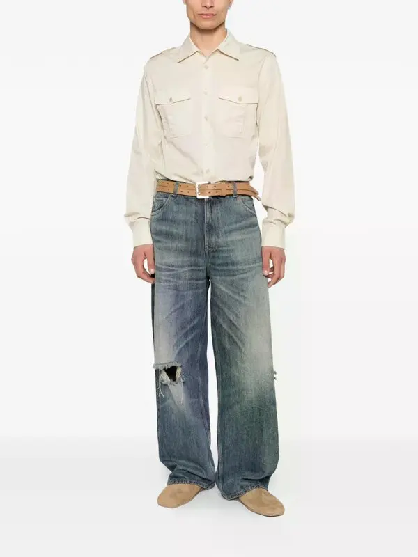 Our Legacy Lean Chest-pockets Shirt
