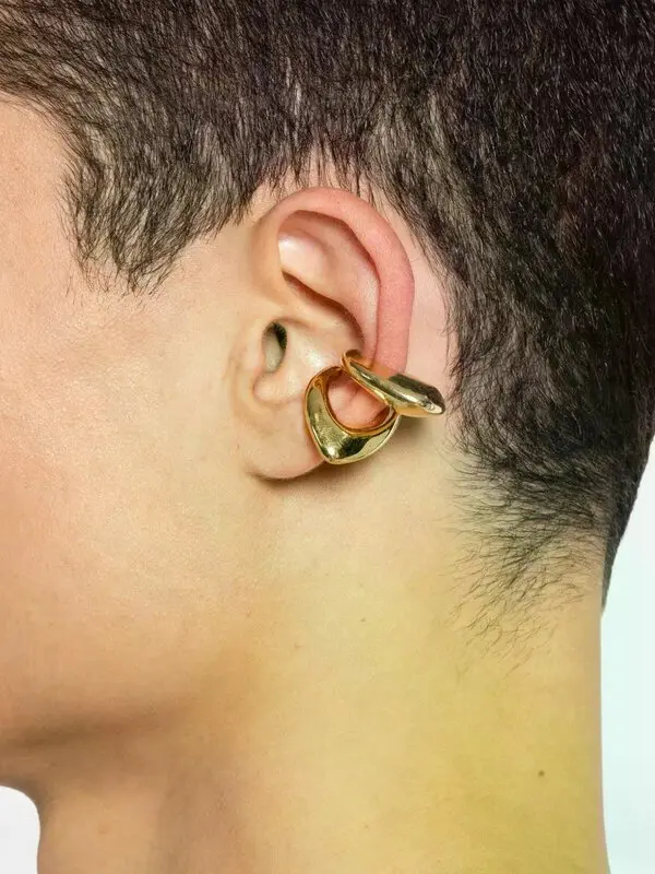 PANCONESI Drop Ear Cuff - Gold