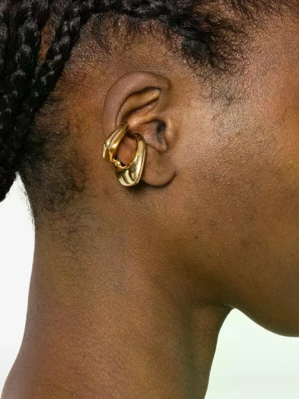 PANCONESI Drop Ear Cuff - Gold