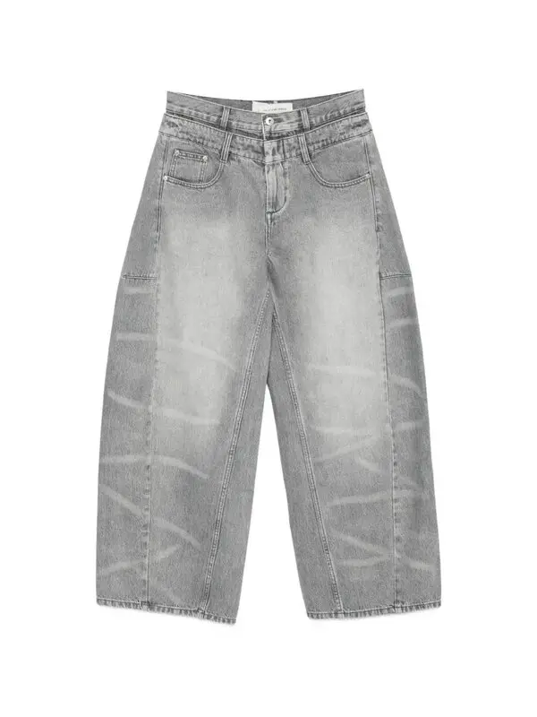 FENG CHEN WANG Cotton Wide Leg Jeans