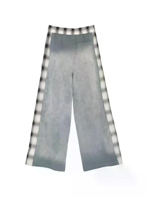 FENG CHEN WANG Plaid Drawstring Track Pants