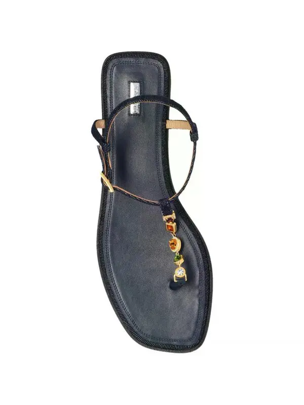 NODALETO Jewel Strap Sandals
