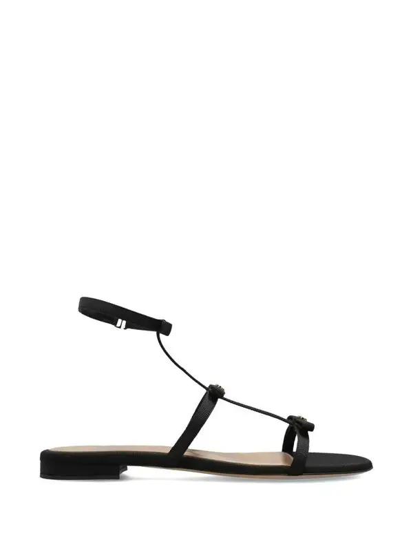GIANVITO ROSSI Bow Strap Sandals