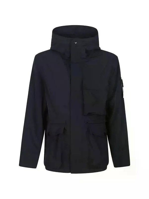 Stone Island Logo-patch Hooded Jacket