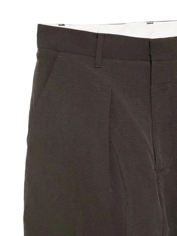 RANRA Pleated Trousers - Brown