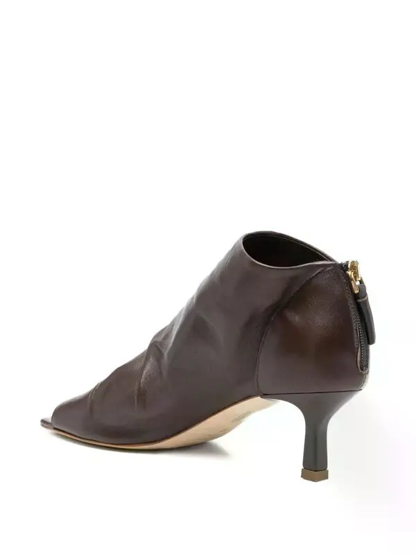 THE SELLER Square Open-toe Boots