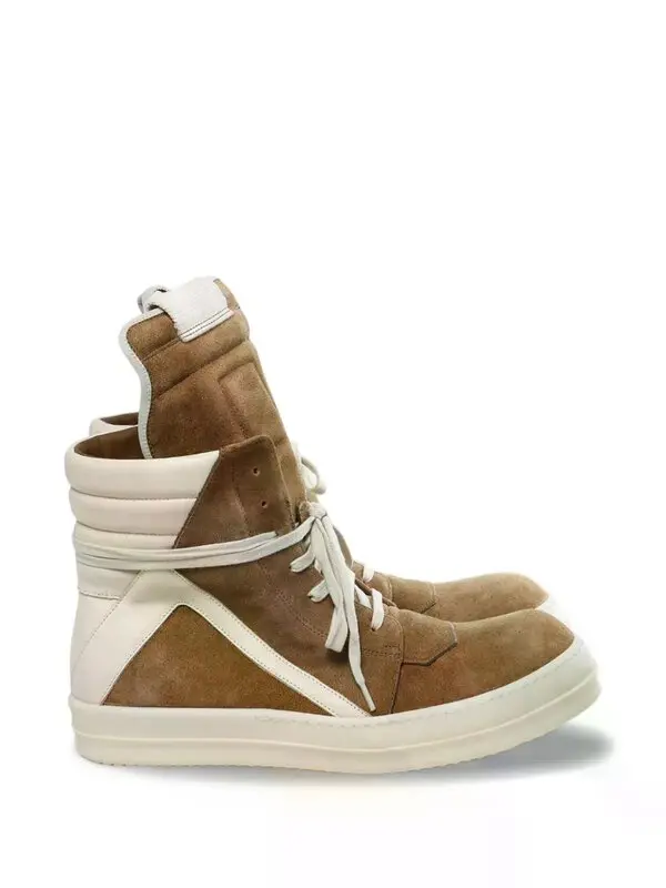Rick Owens High-top Lace-up Sneakers - Brown