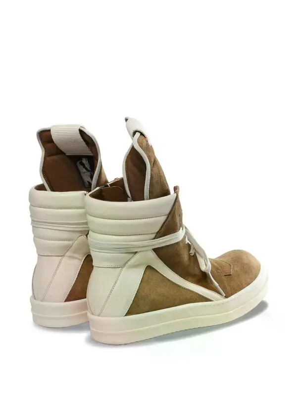 Rick Owens High-top Lace-up Sneakers - Brown