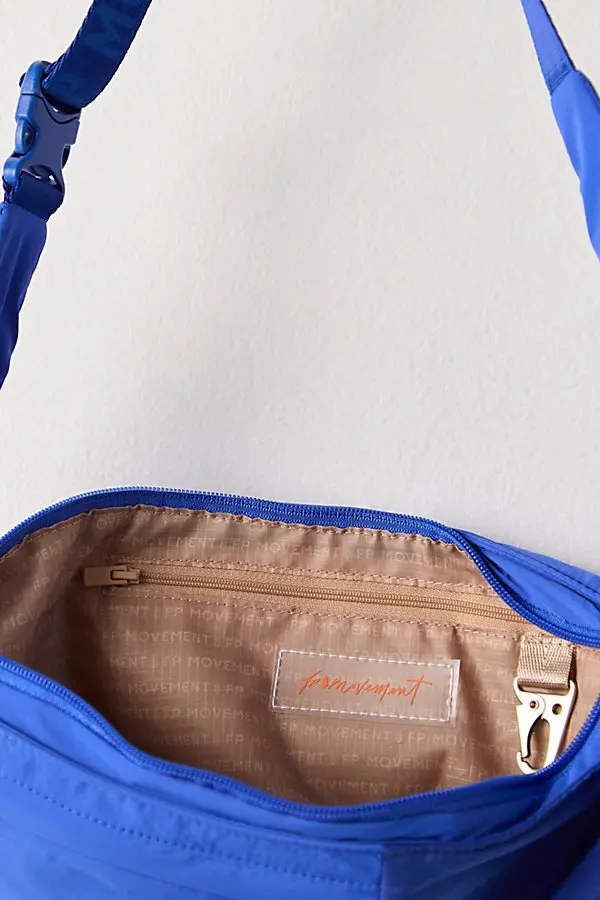 Free People Studio Waist Sling Bag - Light Cobalt