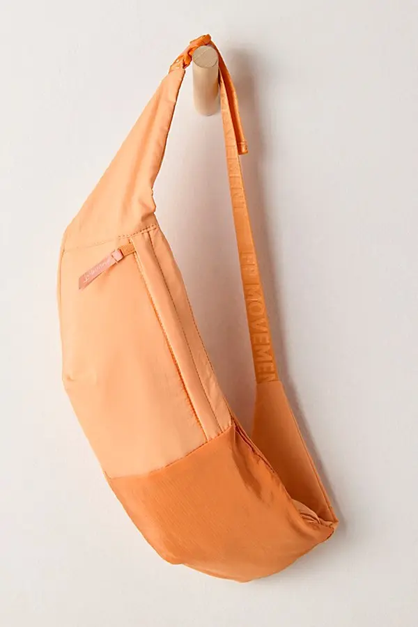 Free People Studio Waist Sling Bag - Papaya