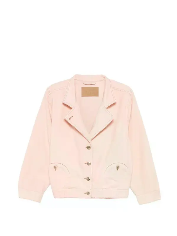 BLAZÉ MILANO Topstitched Button Coat