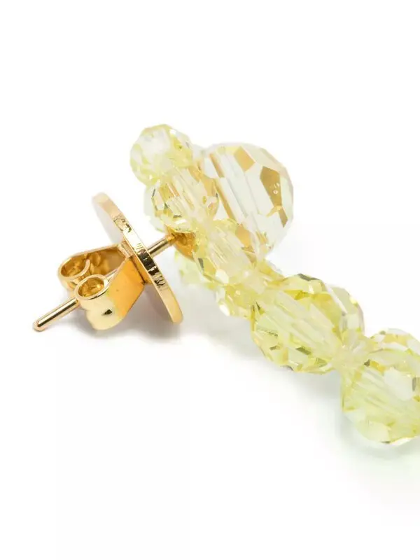 Simone Rocha Beaded Drop Earrings - Gold