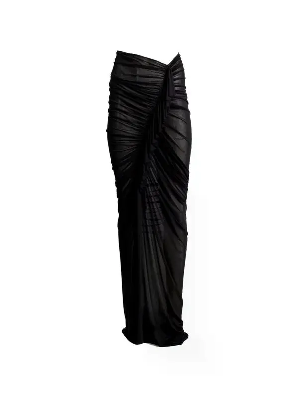 Atlein Draped Maxi Skirt
